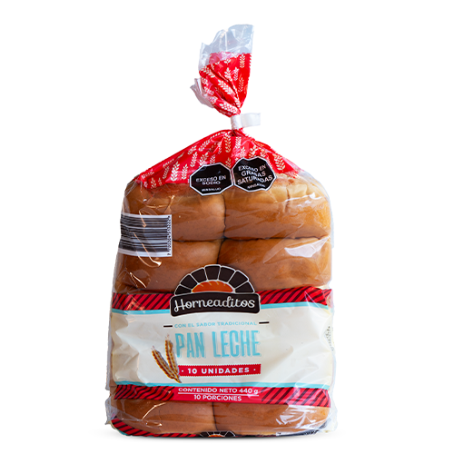 PAN LECHE HORNEADITOS 10 UND 440 GRS