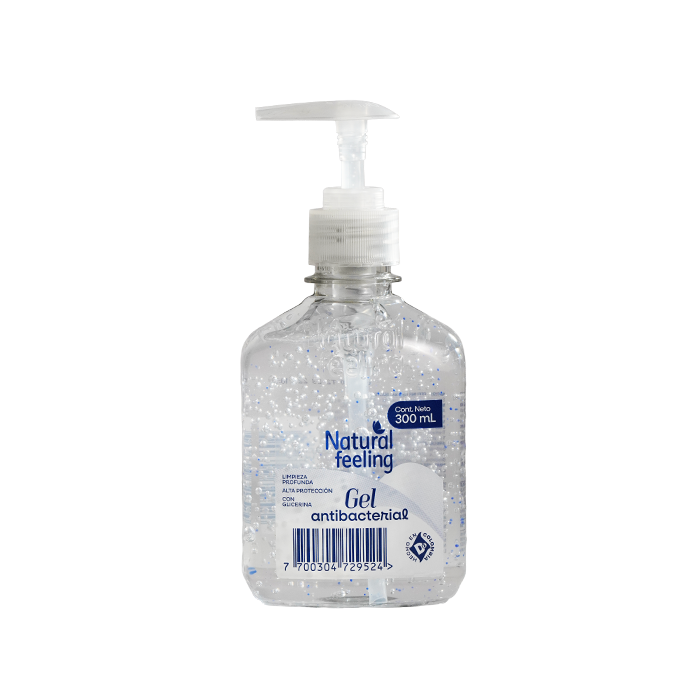 GEL ANTIBACTERIAL NATURAL FEELING 300 ML