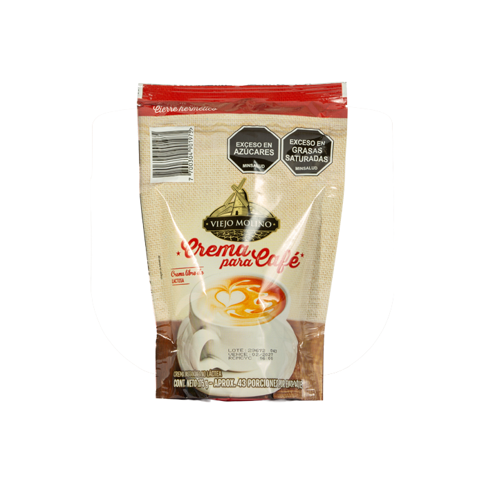 CREMA PARA CAFÉ EN DOYPACK VIEJO MOLINO 175 G | d1