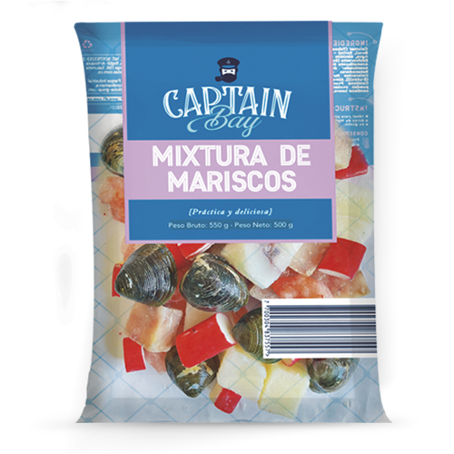 MIXTURA DE MARISCOS CAPTAIN BAY 500 GRS
