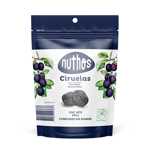 CIRUELA PREMIUM SIN SEMILLA NUTHOS 200 GRS