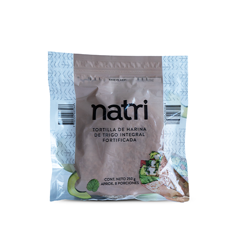 TORTILLA INTEGRAL NATRI 8 UND- 250 G