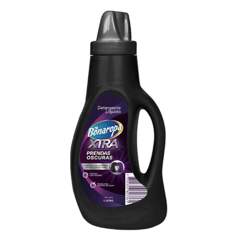 DETERGENTE LÍQUIDO PARA PRENDAS OSCURAS BONAROPA 1000 ML