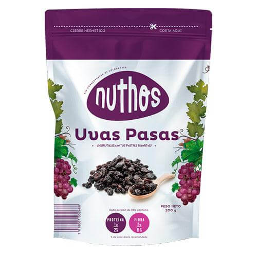 UVAS PASAS NUTHOS 200 G | d1