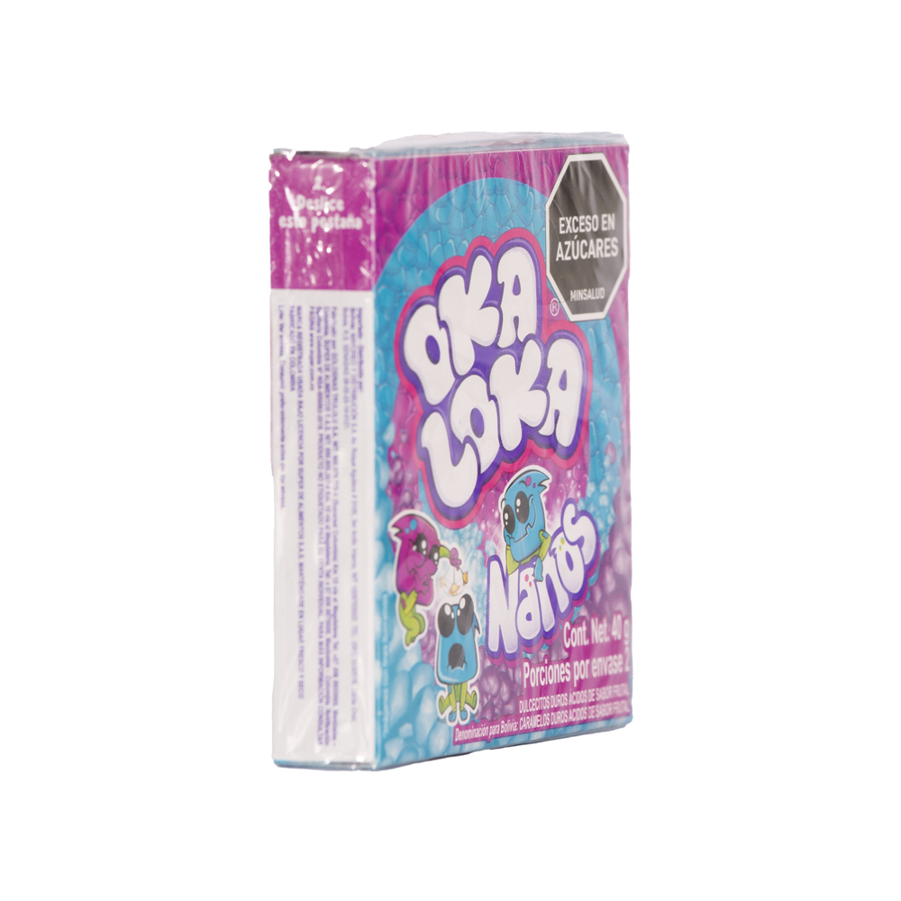 DULCES ACIDOS OKA LOKA NANOS 40G