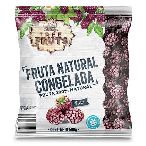 MORA CONGELADA TREE FRUTS 500 G