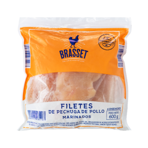 FILETES DE PECHUGA BRASSET X 600 G
