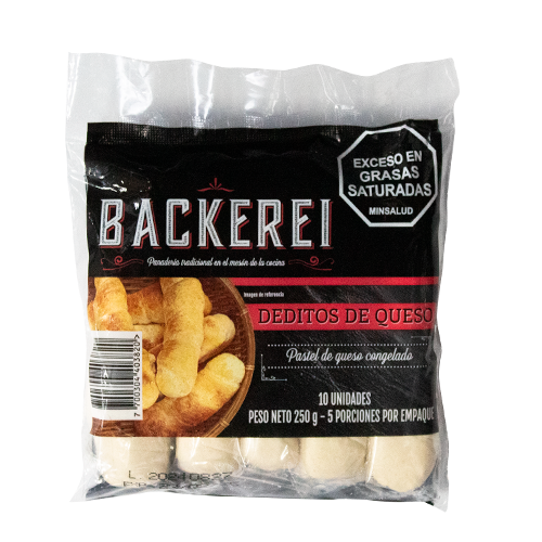 DEDITO DE QUESO BACKEREI 10 UND - 250 G