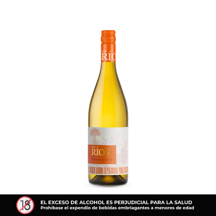 VINO BLANCO CHARDONNAY LOS RIOS 750 ML