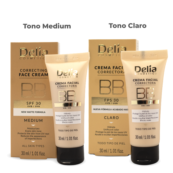 CREMA FACIAL BB DELIA 30 ML SURTIDA | d1