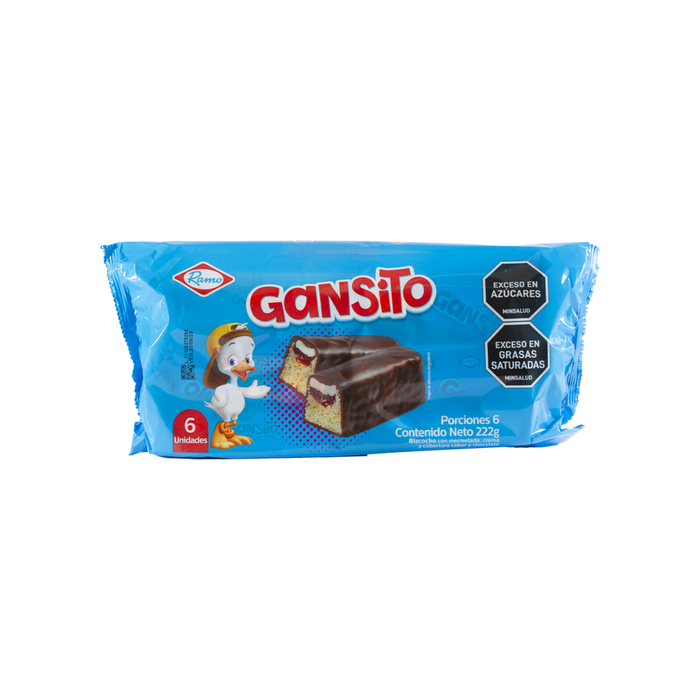 GANSITO RAMO 6 UNIDADES 222 G