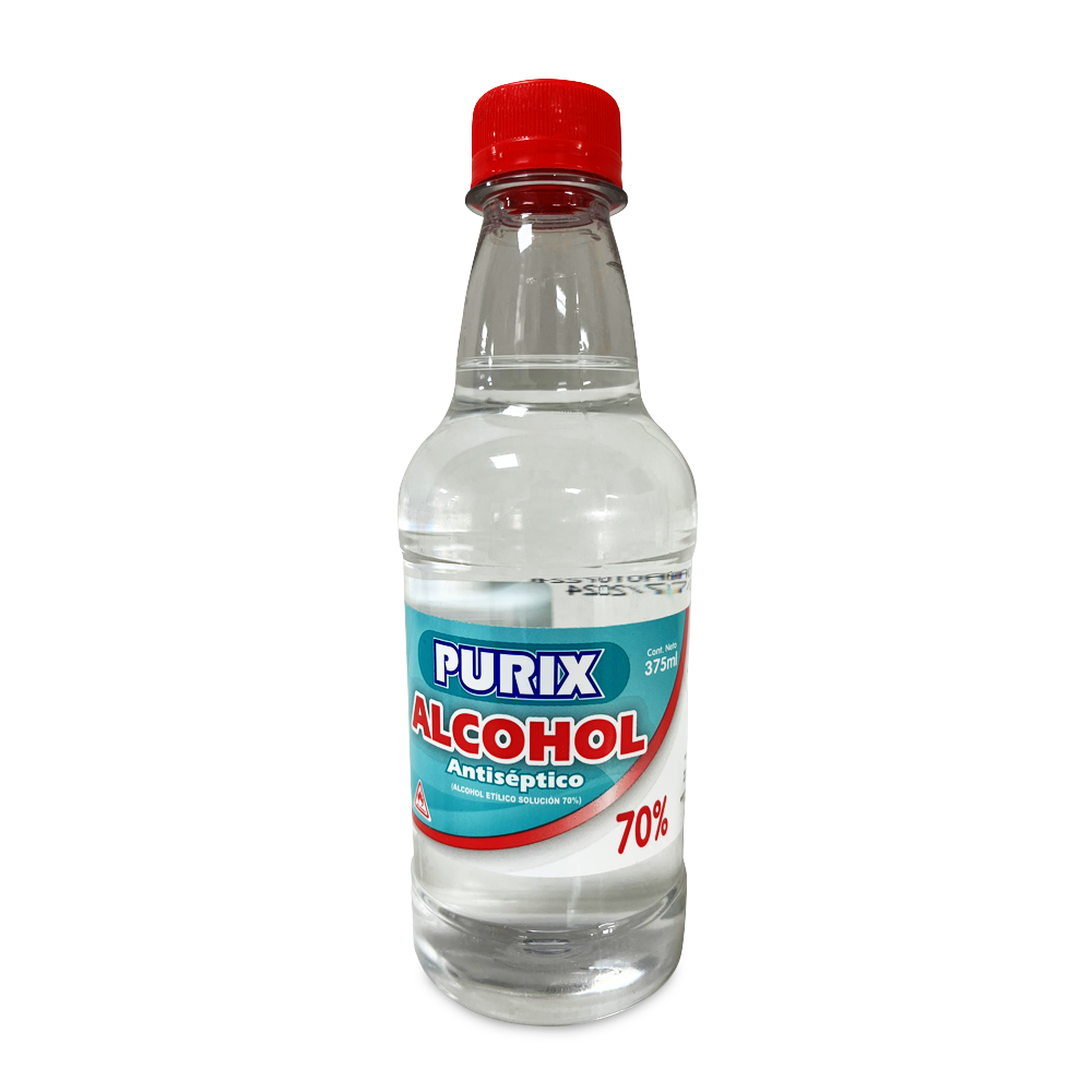 ALCOHOL ANTISÉPTICO PURIX 375 ML