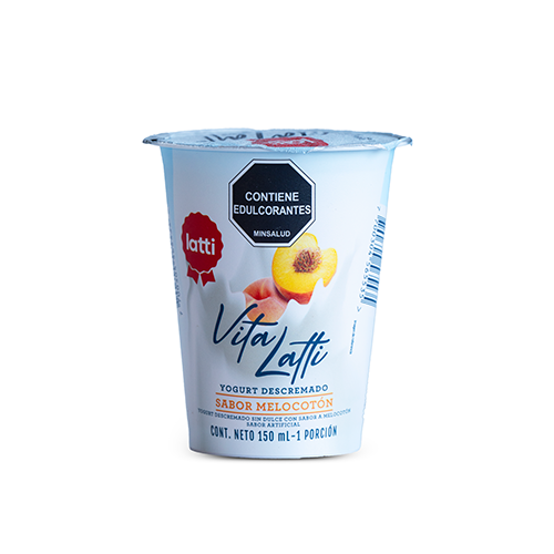 YOGURT MELOCOTON LIGHT VITA LATTI 150GR