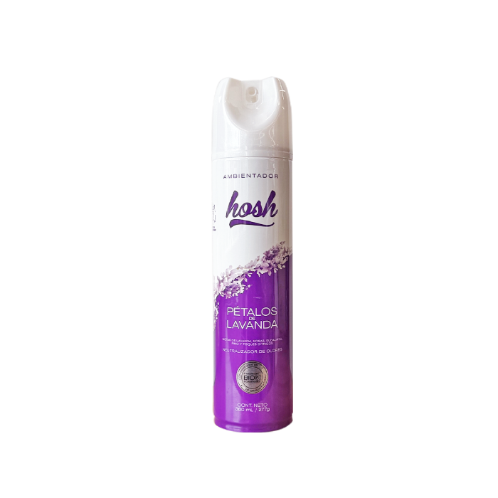 AMBIENTADOR EN AEROSOL LAVANDA HOSH 360 ML