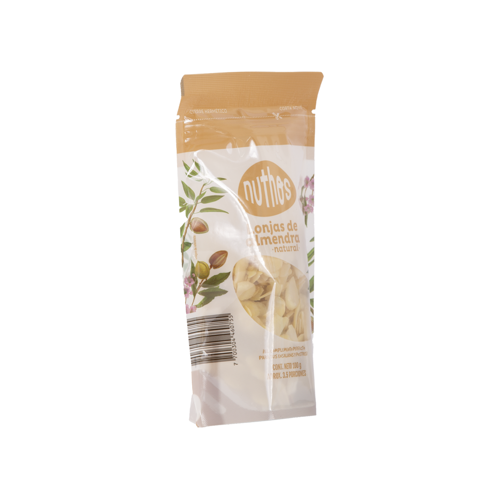 LONJAS DE ALMENDRA NUTHOS 100 GR