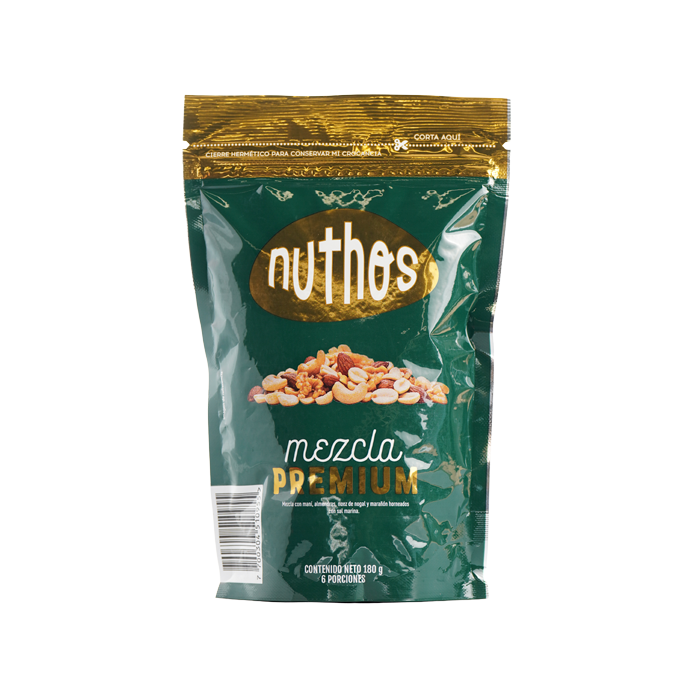 MEZCLA NUECES PREMIUM NUTHOS 180 G