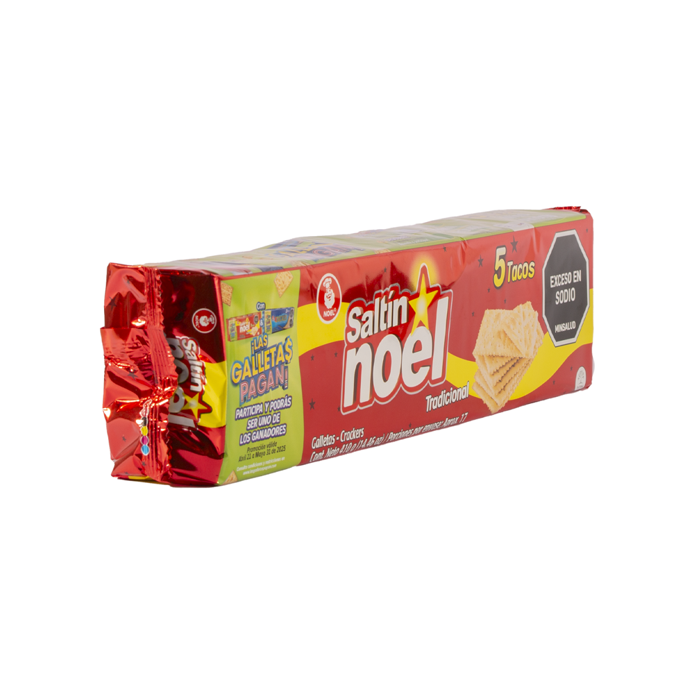 GALLETA SALTIN NOEL 5 TACOS 410 G