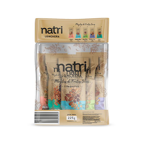 LONCHERA SURTIDA NATRI 5UN 225G