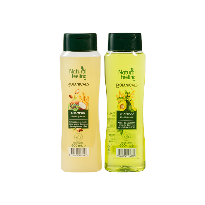 SHAMPOO BOTANICALS NAT FEELING 600 ML