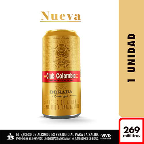 CERVEZA CLUB COLOMBIA 269 ML | d1