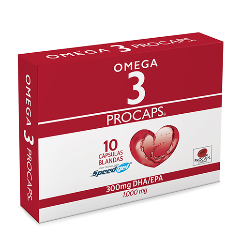 OMEGA 3 CAPSULAS X 10 UND | d1