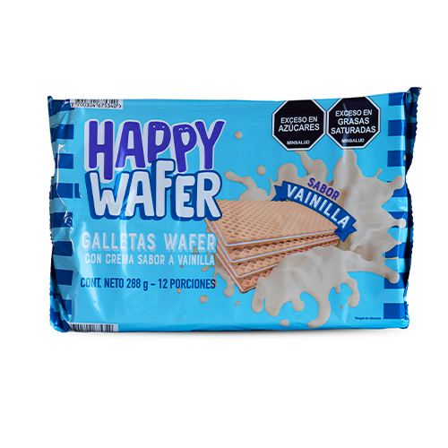 GALLETAS HAPPY WAFER X 12 UND 288G | d1