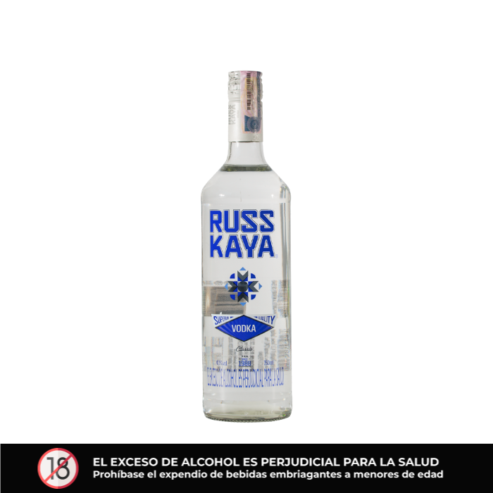 VODKA RUSSKAYA 750 ML