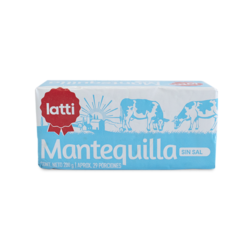 MANTEQUILLA LATTI X 200GR
