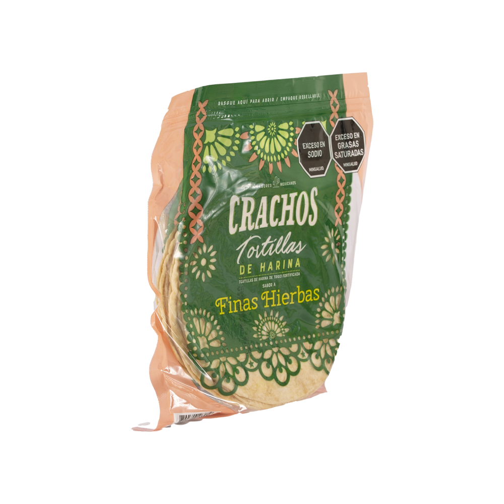 TORTILLA FINAS HIERBAS CRACHOS 250G