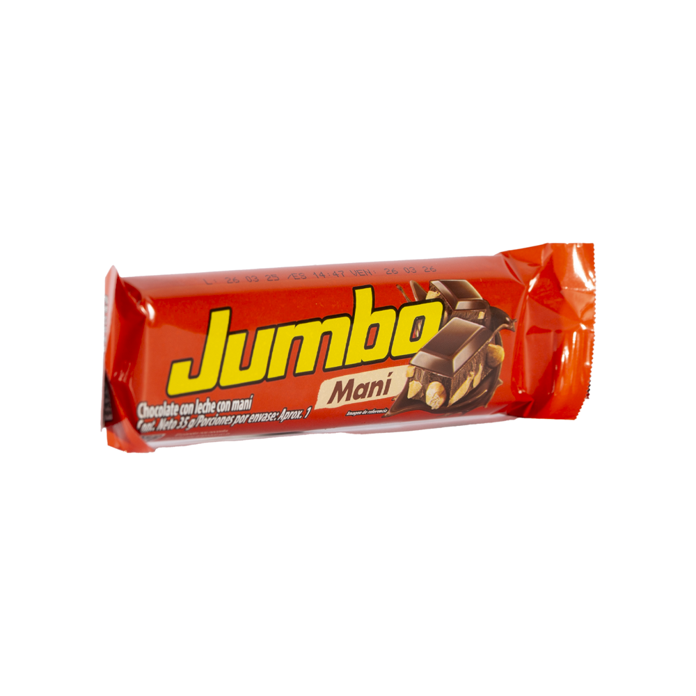 CHOCOLATINA JUMBO MANI 35 GRS