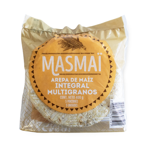 AREPA DE MAÍZ INTEGRAL MULTIGRANOS 400 G