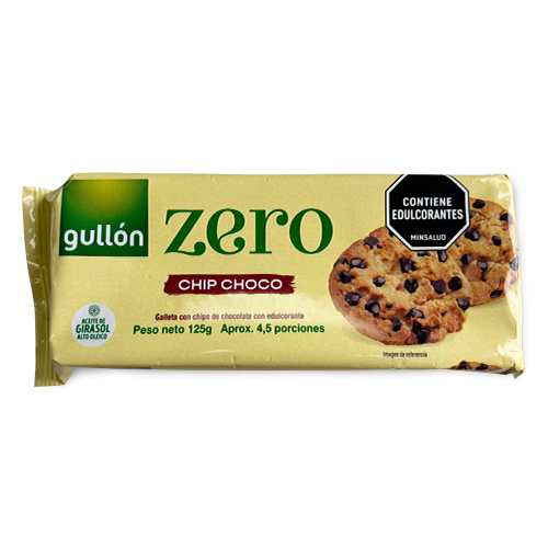 GALLETA CHIP CHOCOLATE GULLON 125 GRS