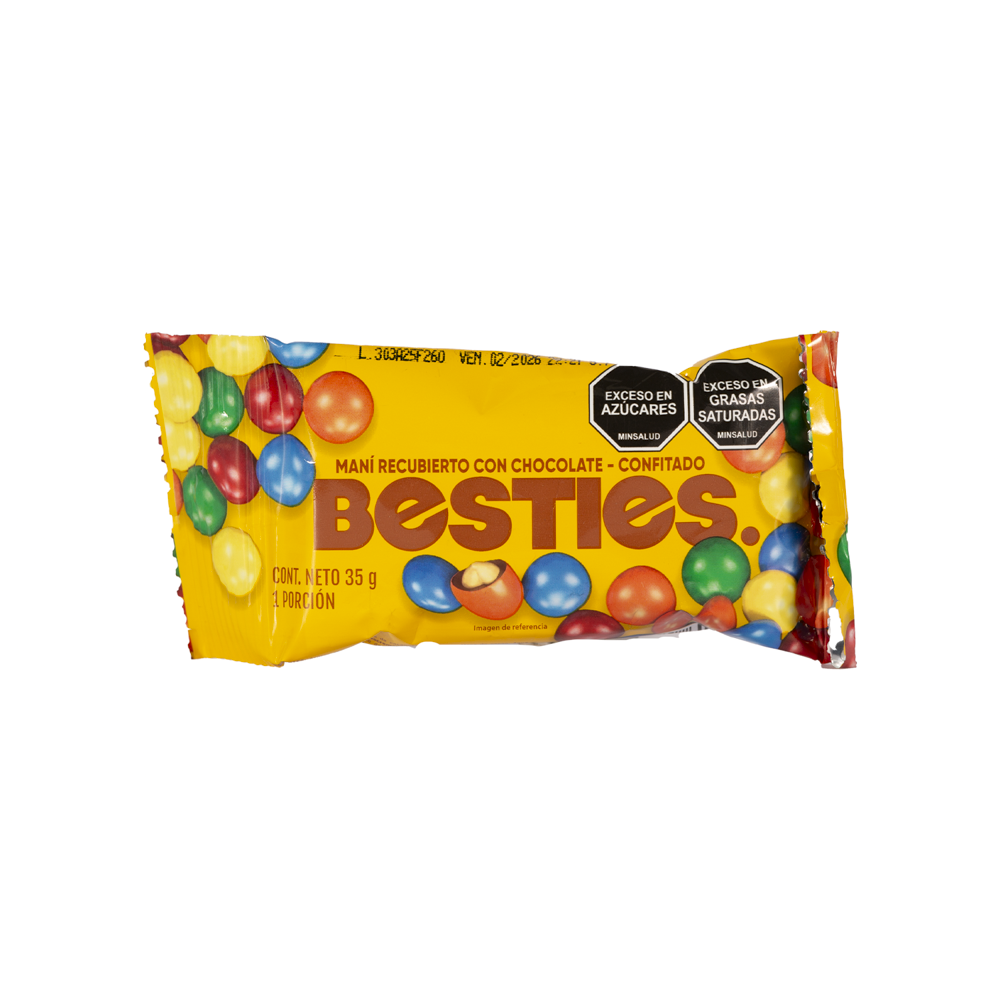 MANI RECUBIERTO CHOCOLATE BESTIES 35 G | d1