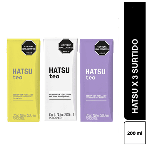 TE HATSU SURTIDO 200 ML