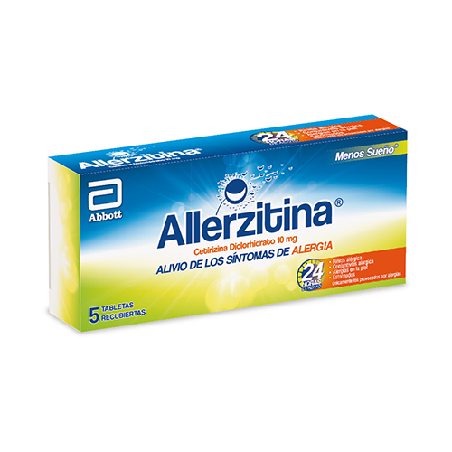 ALLERZITINA 10MG 5 TABLETAS