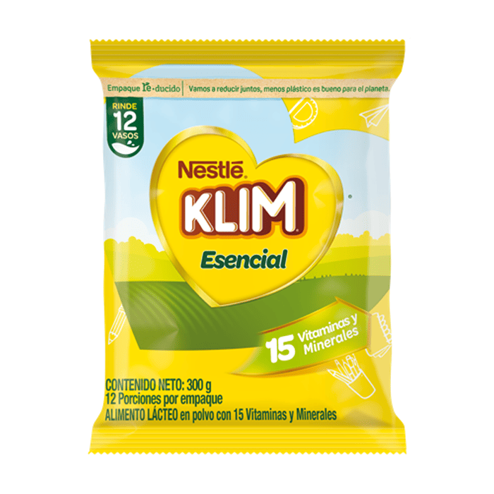 ALIMENTO LÁCTEO KLIM ESENCIAL X 300GR