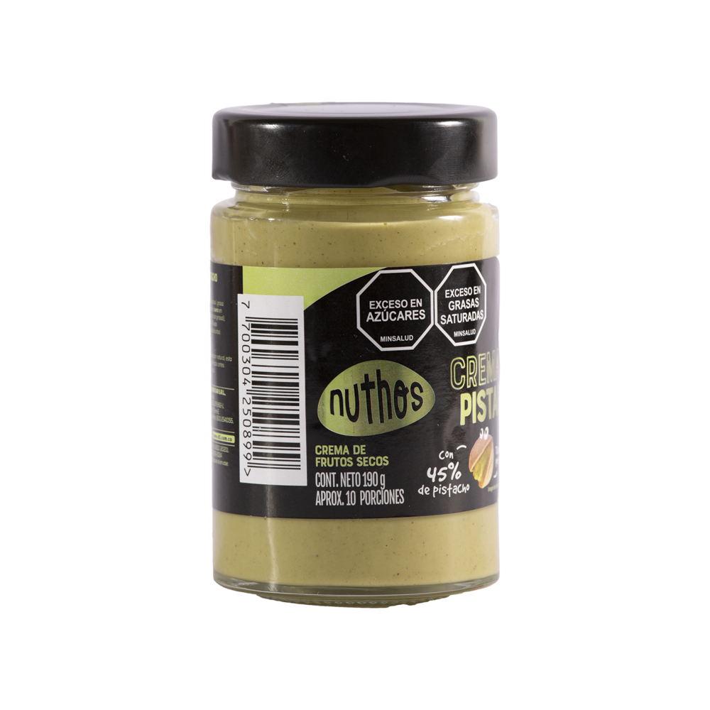CREMA DE PISTACHO NUTHOS 190 GRS