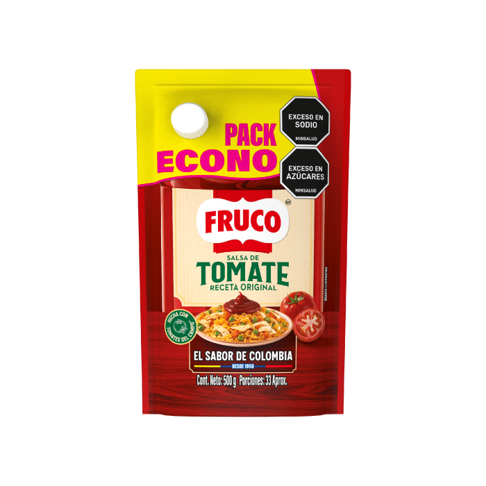 SALSA DE TOMATE FRUCO 500G