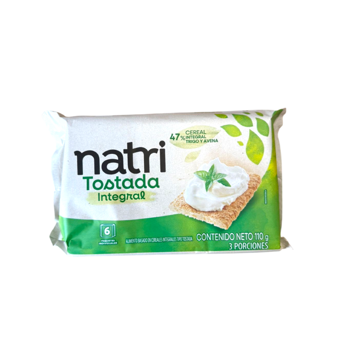 TOSTADA INTEGRAL NATRI 110 GRS