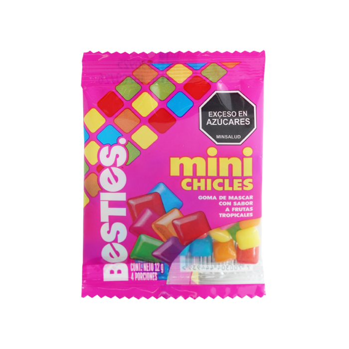 MINI CHICLES BESTIES 12 GR