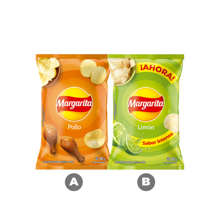 PAPAS POLLO MARGARITA 100 G