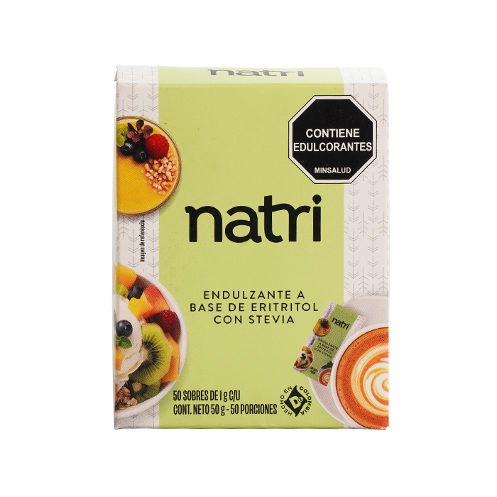ENDULZANTE CON STEVIA NATRI 50GR